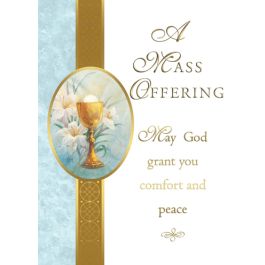 A Mass Offering Mass Card #MA321