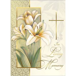 In Loving Memory Mass Card #ME702