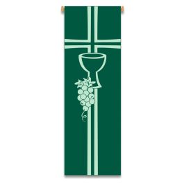 Ordinary Time Banner #7152 with Chalice and Grapes